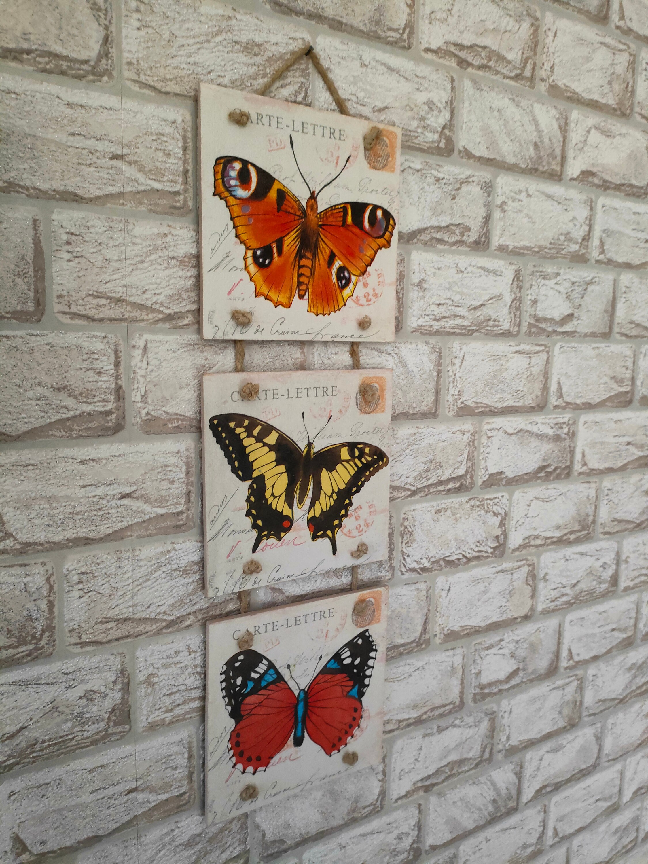 Butterfly Decor Wall Hanging Butterfly Home Decor Handmade - Etsy