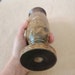 Vintage Hand Carved Vase 70s Antique Wooden Vase Handcrafted - Etsy