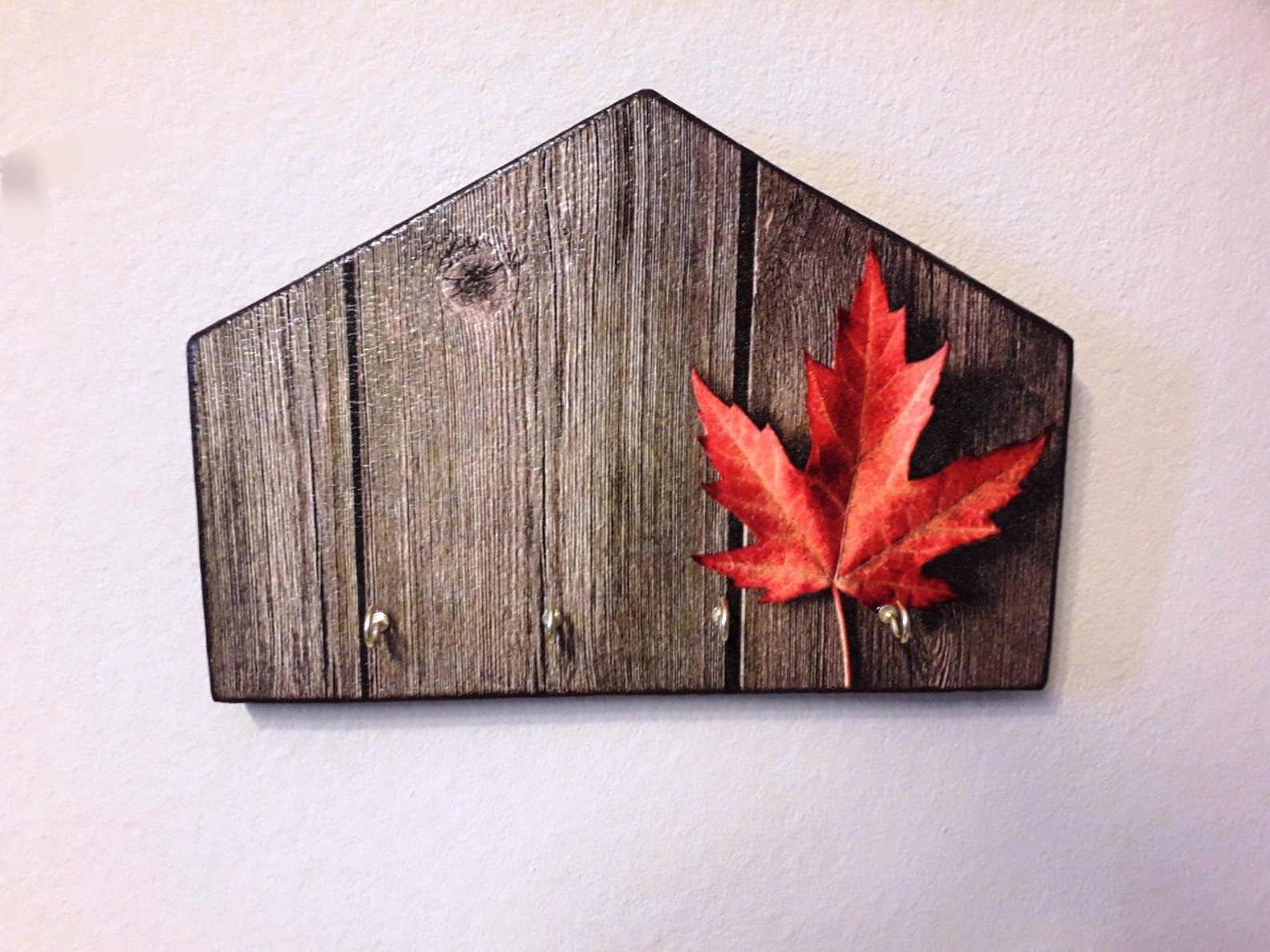 Farmhouse Key Holder for Wall Fall Decor Autumn Key Holder - Etsy