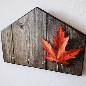 Farmhouse Key Holder for Wall Fall Decor Autumn Key Holder - Etsy