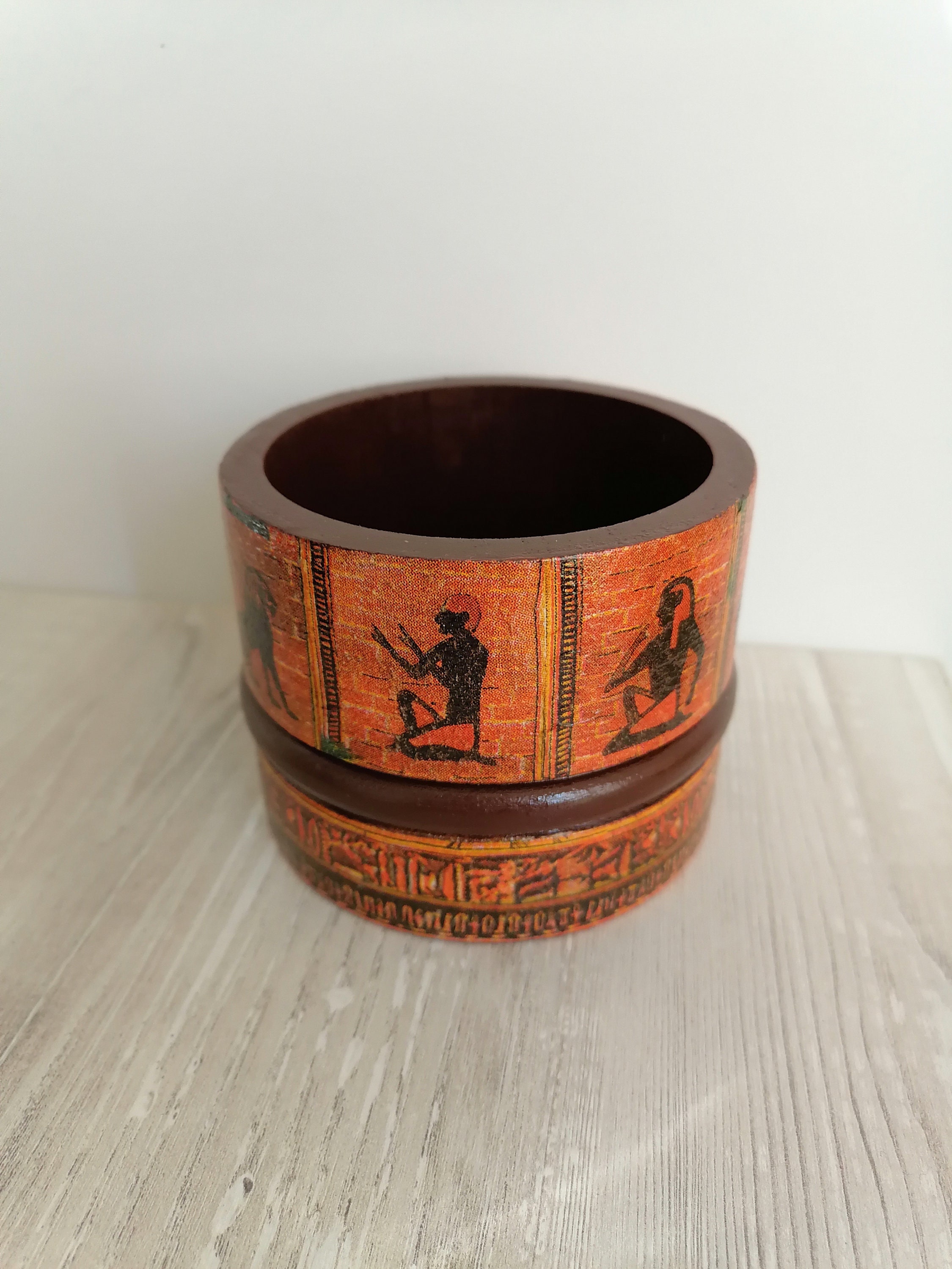 Egyptian Decor Ancient Egypt Mythology Decor Decoupage Box Egyptian ...