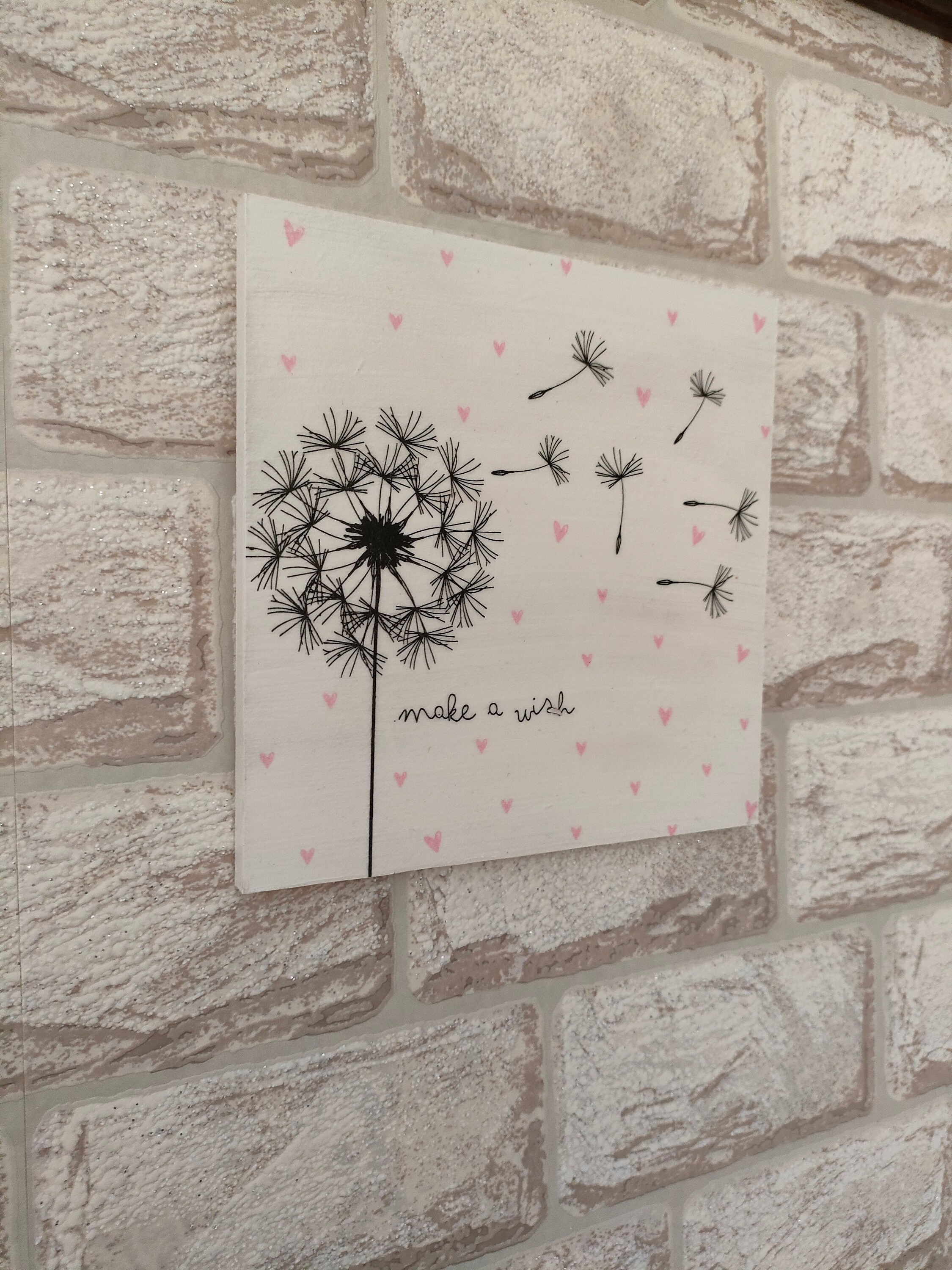 Dandelion Wall Decor Dandelion Decor Dandelion Lover Gift - Etsy