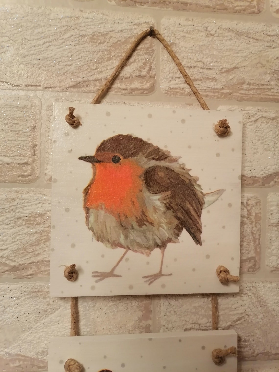 Robin Bird Decor Bird Wall Decor Robin Decor Country Style - Etsy