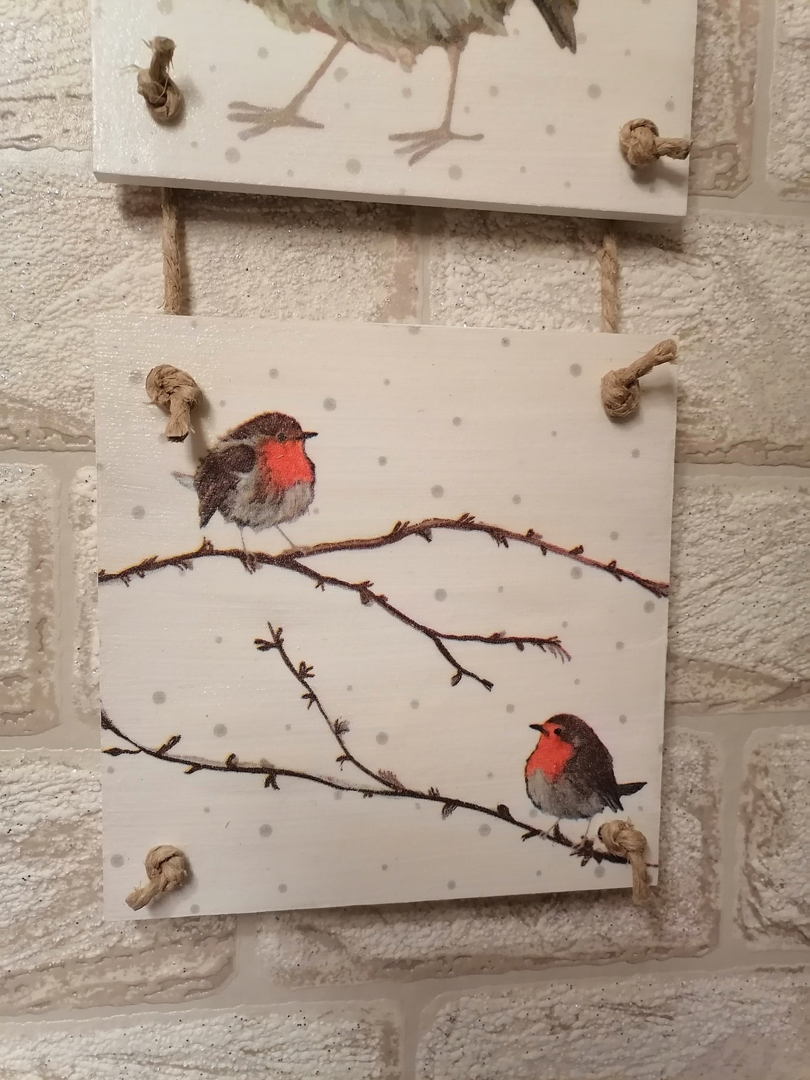 Robin Bird Decor Bird Wall Decor Robin Decor Country Style - Etsy