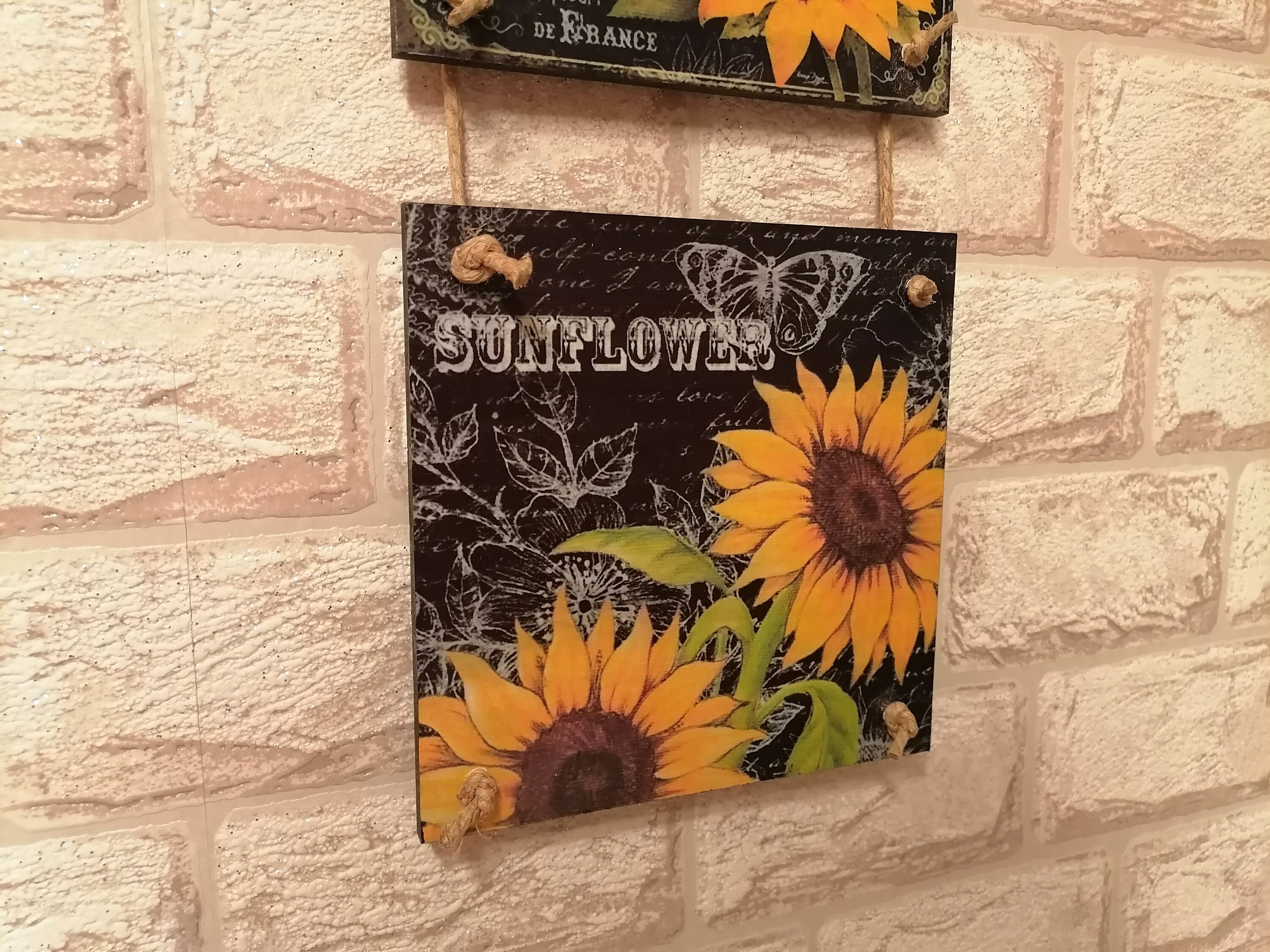 Sunflower Decor Sunflower Wall Decor Sunflower Sign Decor - Etsy