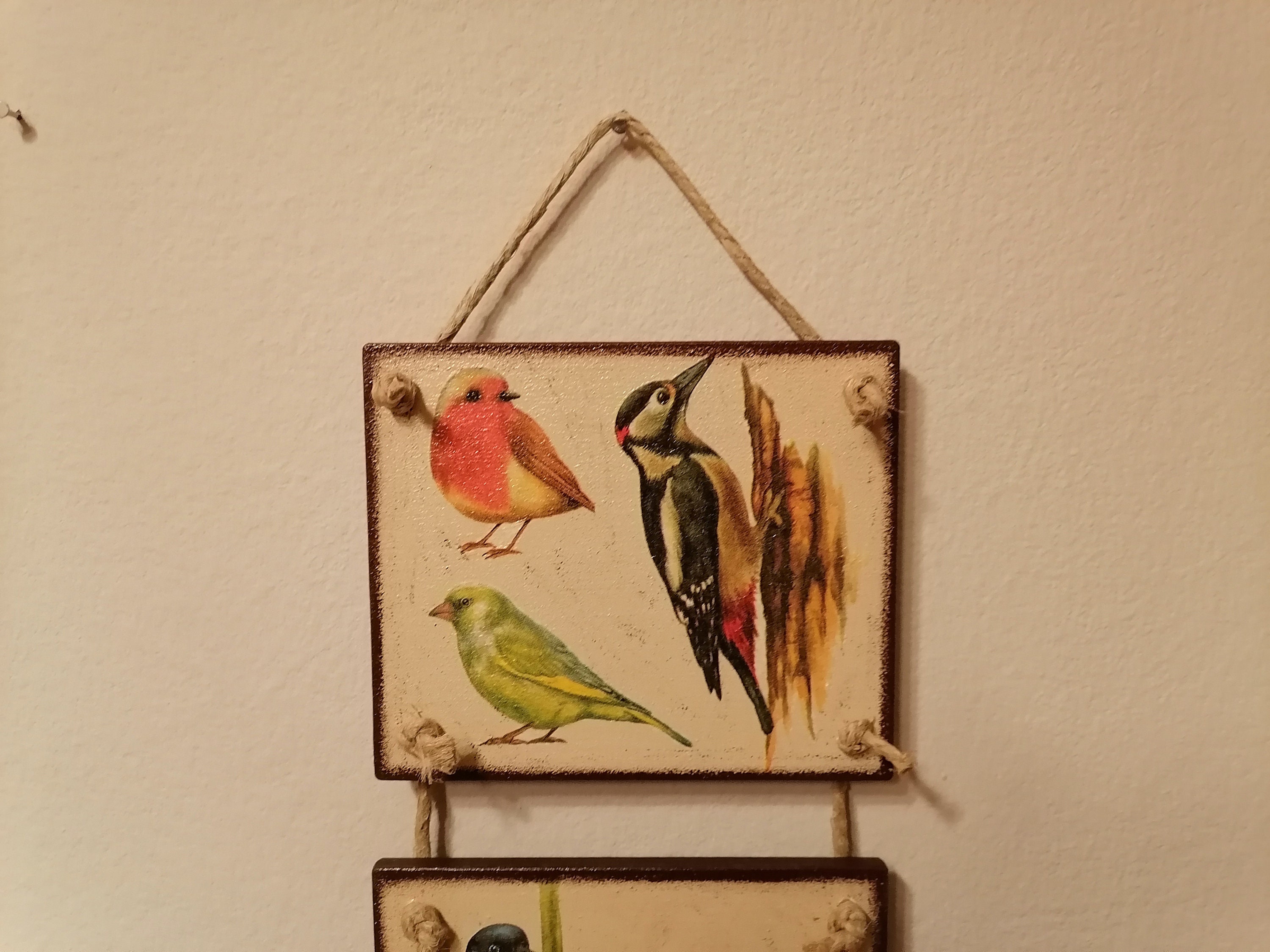 Bird Decor Bird Wall Decor Bird Hanging Decor Country Style | Etsy