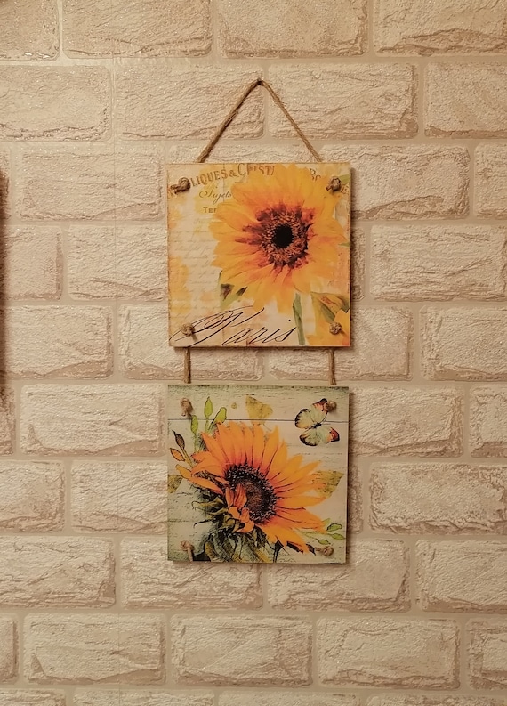Sunflower Decor Sunflower Wall Decor Sunflower Sign Decor | Etsy