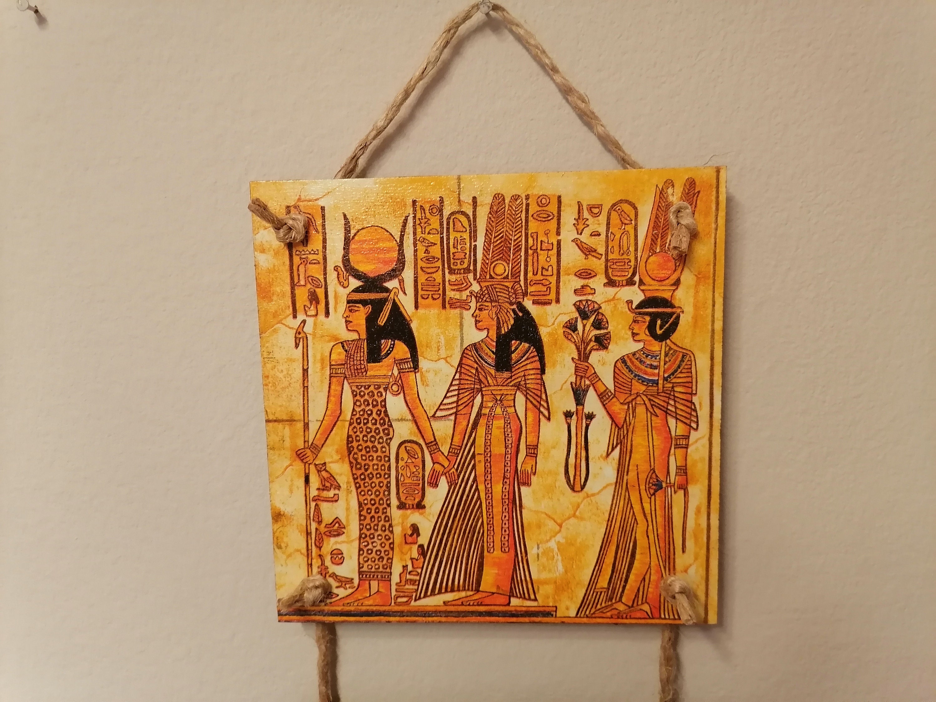 Egyptian Wall Decor Ancient Egypt Mythology Wall Hanging Decor ...