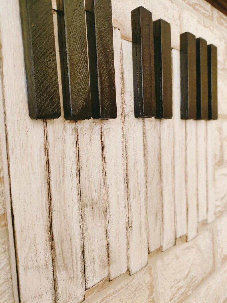 Piano Wall Decor Piano Keyboard Music Wood Sign Wooden Piano - Etsy