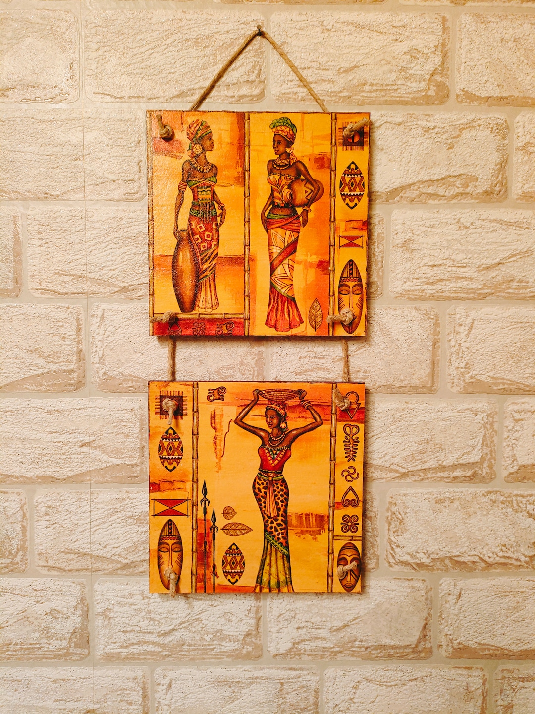 African Decor Housewares Decor African Wall Decor Africa Decor Handmade ...