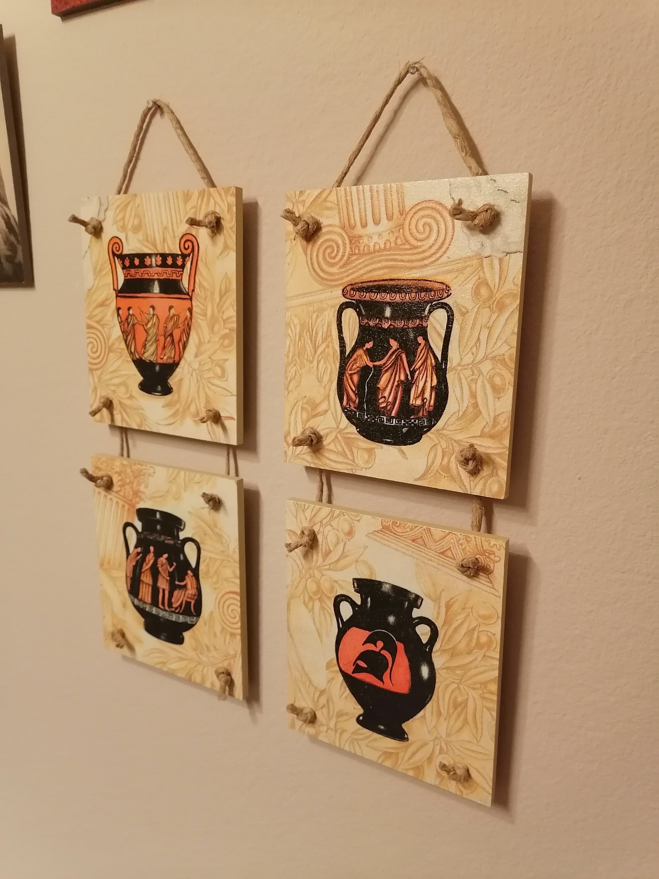 Greek Mythology Decor Greek Mythology Amphora Greek Jar Wall - Etsy