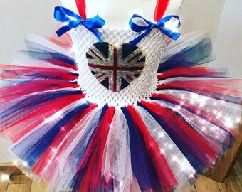 Union jack dress | Etsy
