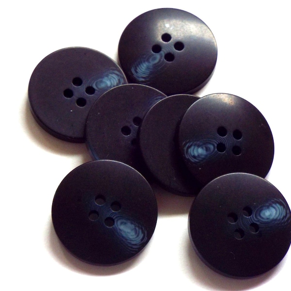 Dark Blue Buttons - Etsy UK