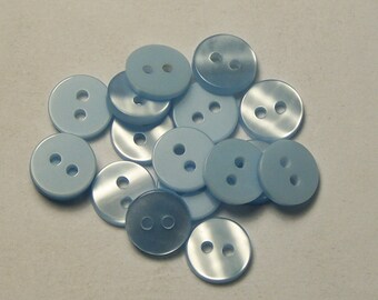 Baby Blue Buttons | Etsy