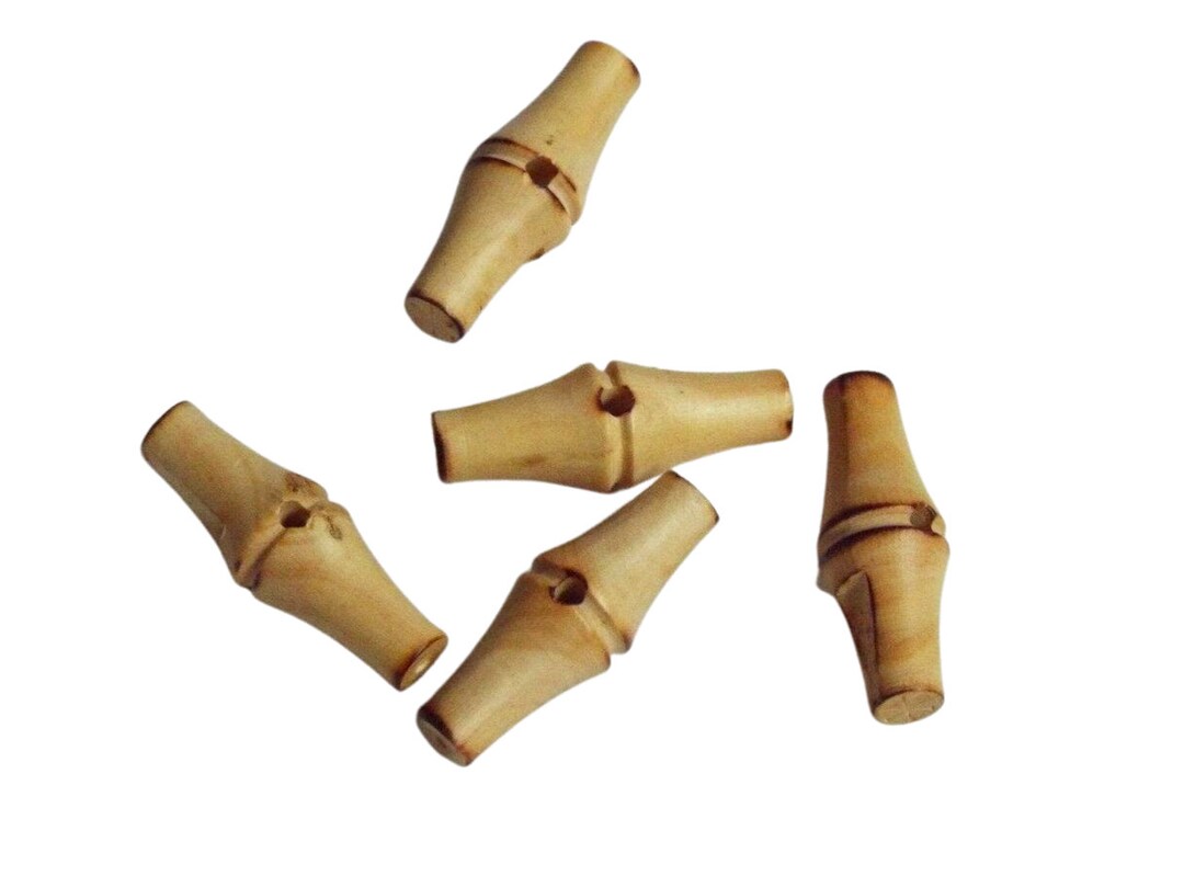 Vintage NOS 35mm Wooden Single Hole Toggle Button Ideal for - Etsy