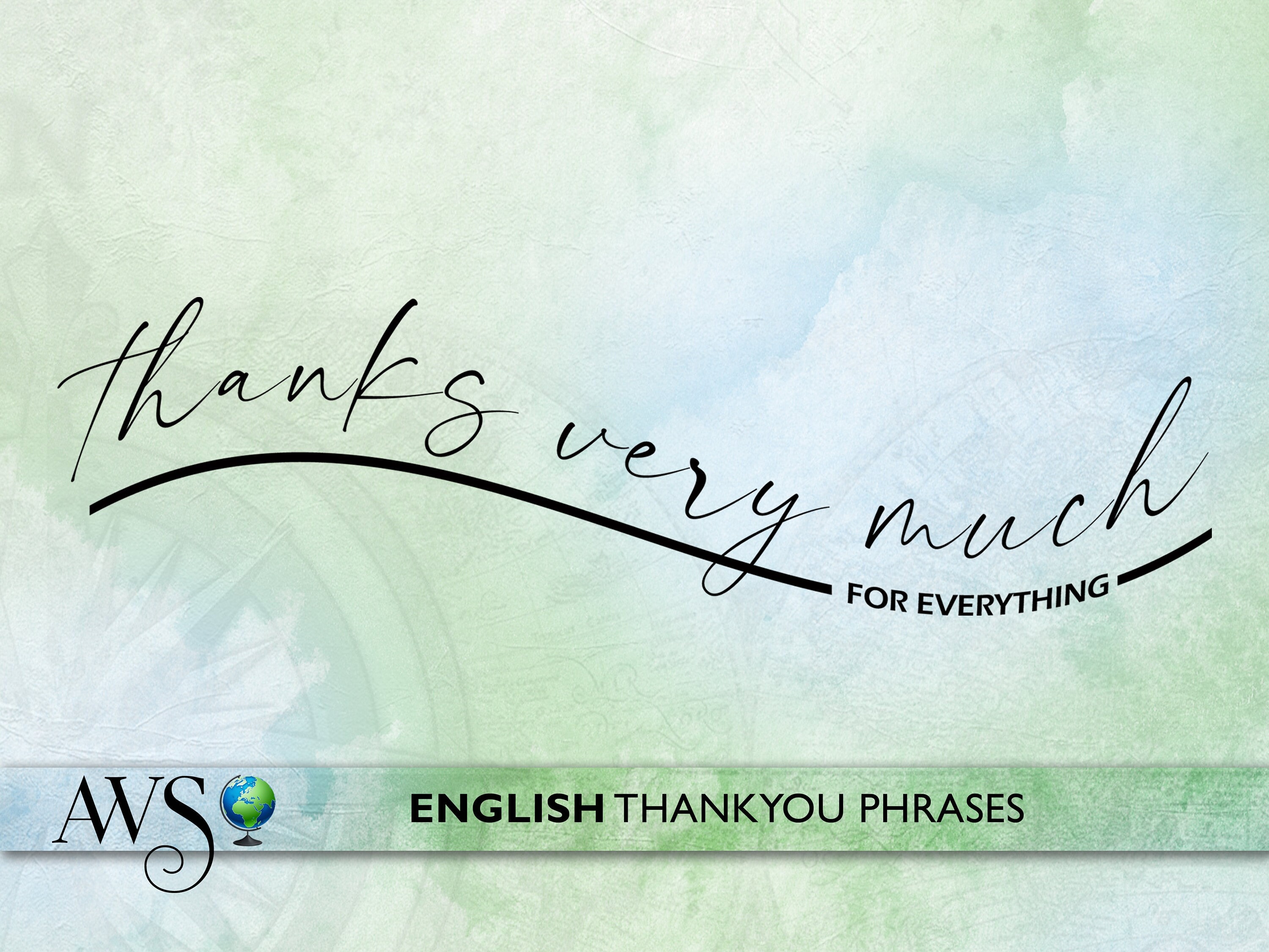 Thankyou Digital Word Stamps for Cardmaking PNG | JPEG | PDF - Etsy