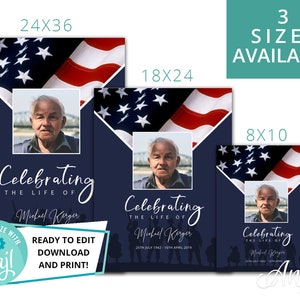 Funeral Sign | Funeral Welcome Sign | Printable Funeral Welcome Sign ...