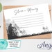 Fishing Share a Memory Funeral Card - Printable Funeral Memory Card ...