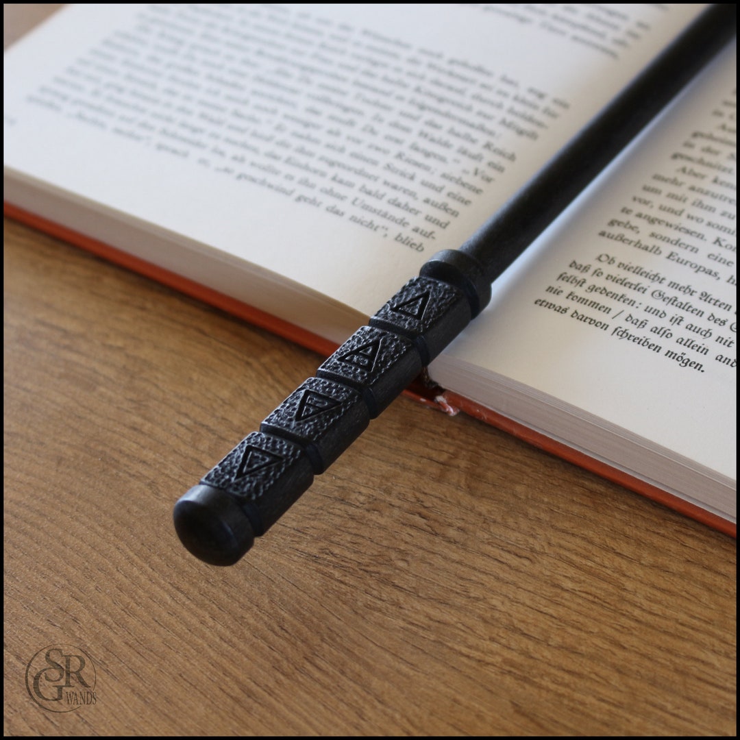 Magic Wand 'elementarius' - High End Wooden Wand - Handmade by a Master ...