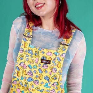 Sugar and Sloth Chonky Dino Fine Cord Dungarees - Etsy