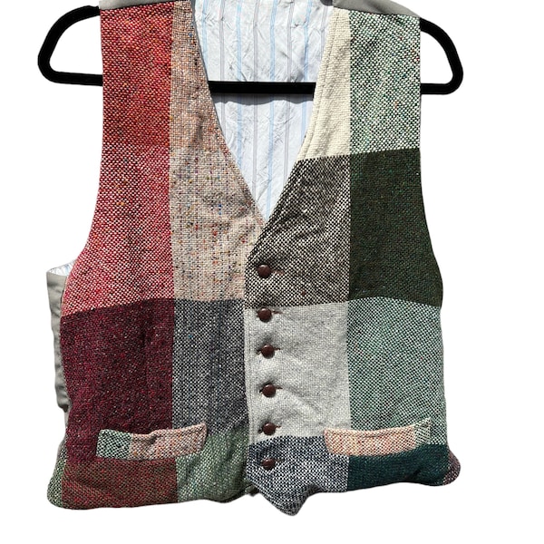 Tweed Patchwork - Etsy UK