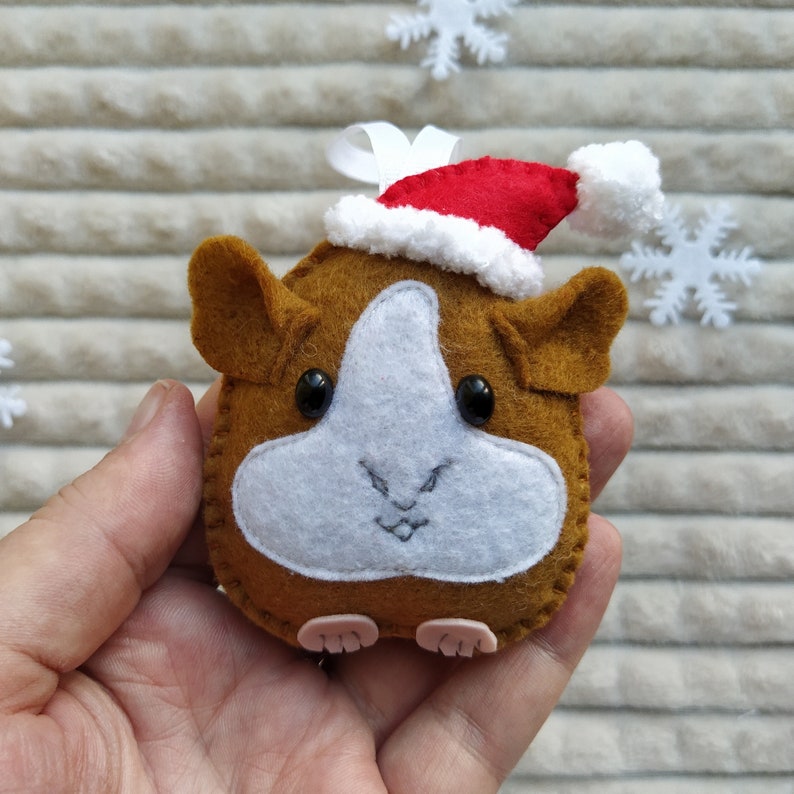 Guinea Pig Christmas Tree Ornament - Etsy