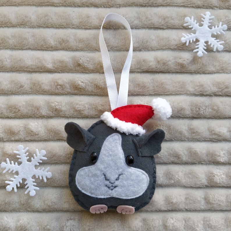 Guinea Pig Christmas Tree Ornament - Etsy
