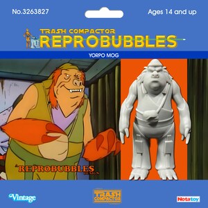 Yorpo Mog - 3D Printed Model Kit - From Reprobubbles- Vintage-style ...