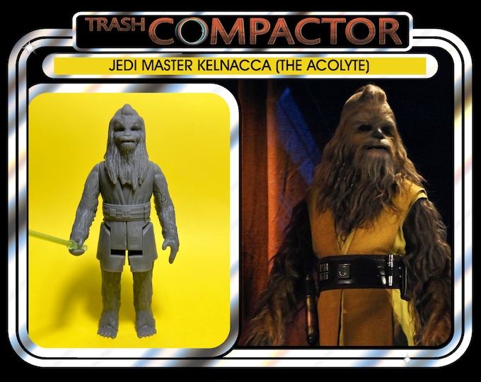 Jedi Master Kelnacca the Acolyte 3D Printed Model Kit Vintage-style ...