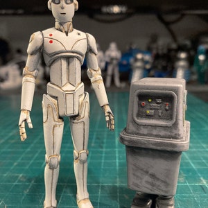 EXD-9 (imperial Infiltrator Droid) - 3D Printed Model Kit- Vintage ...