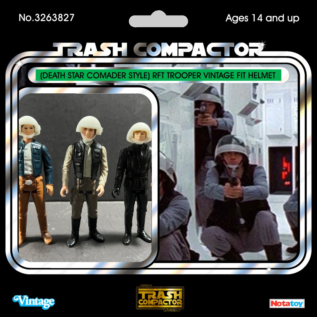 Rebel Fleet Trooper death Star Commander Style vintage Fit Helmet 3D ...