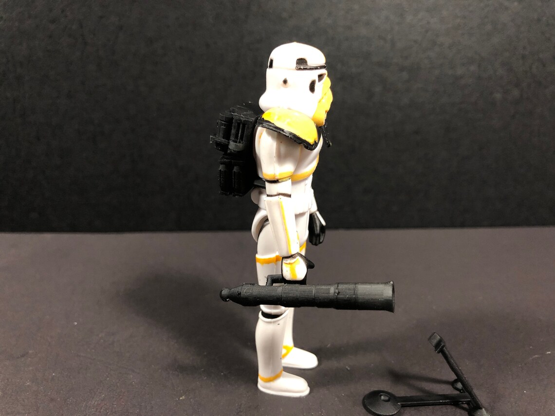 Artillery mortar Stormtrooper Kit 3D Printed Model Kit - Etsy
