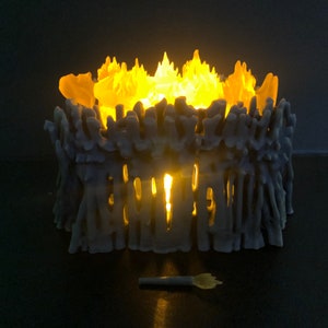 Darth Vader Funeral Pyre - 3D Printed- Vintage-style Star Wars Custom ...