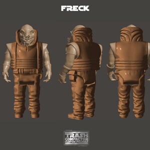 Freck (mapuzo Transport Driver) - 3D Printed Model Kit (from Obi-wan ...