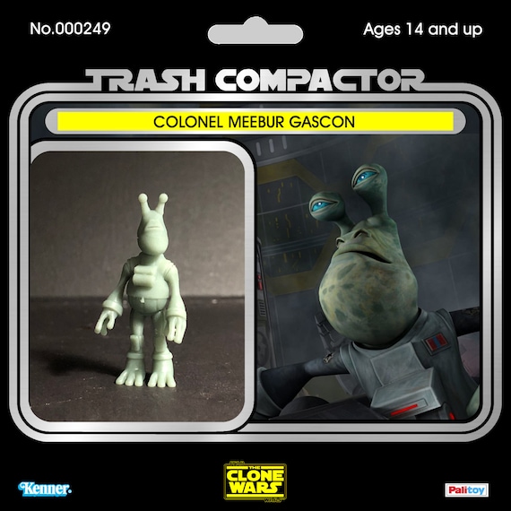 Colonel Meebur Gascon Figure 3D Printed Model Kit - Etsy Israel