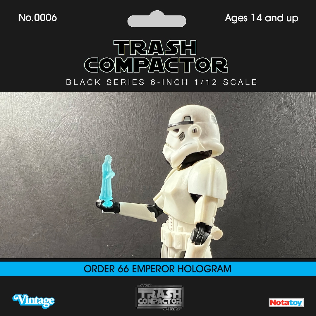Order 66 Emperor Holo: 3D Printed 6-inch Scale Accessory - Etsy