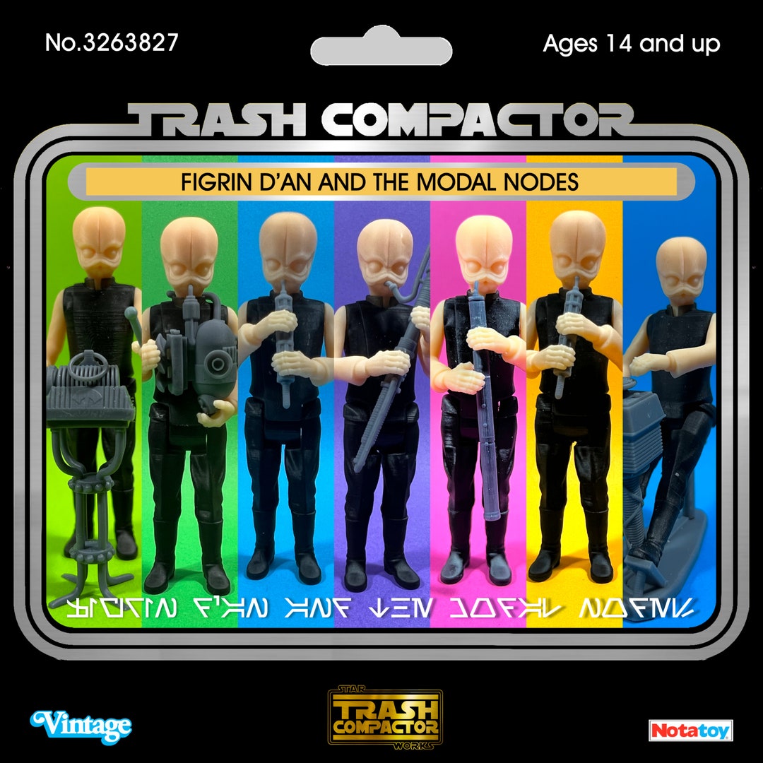 Figrin D'an the Modal Nodes - (bundle) 3D Printed Model Kit- Vintage ...