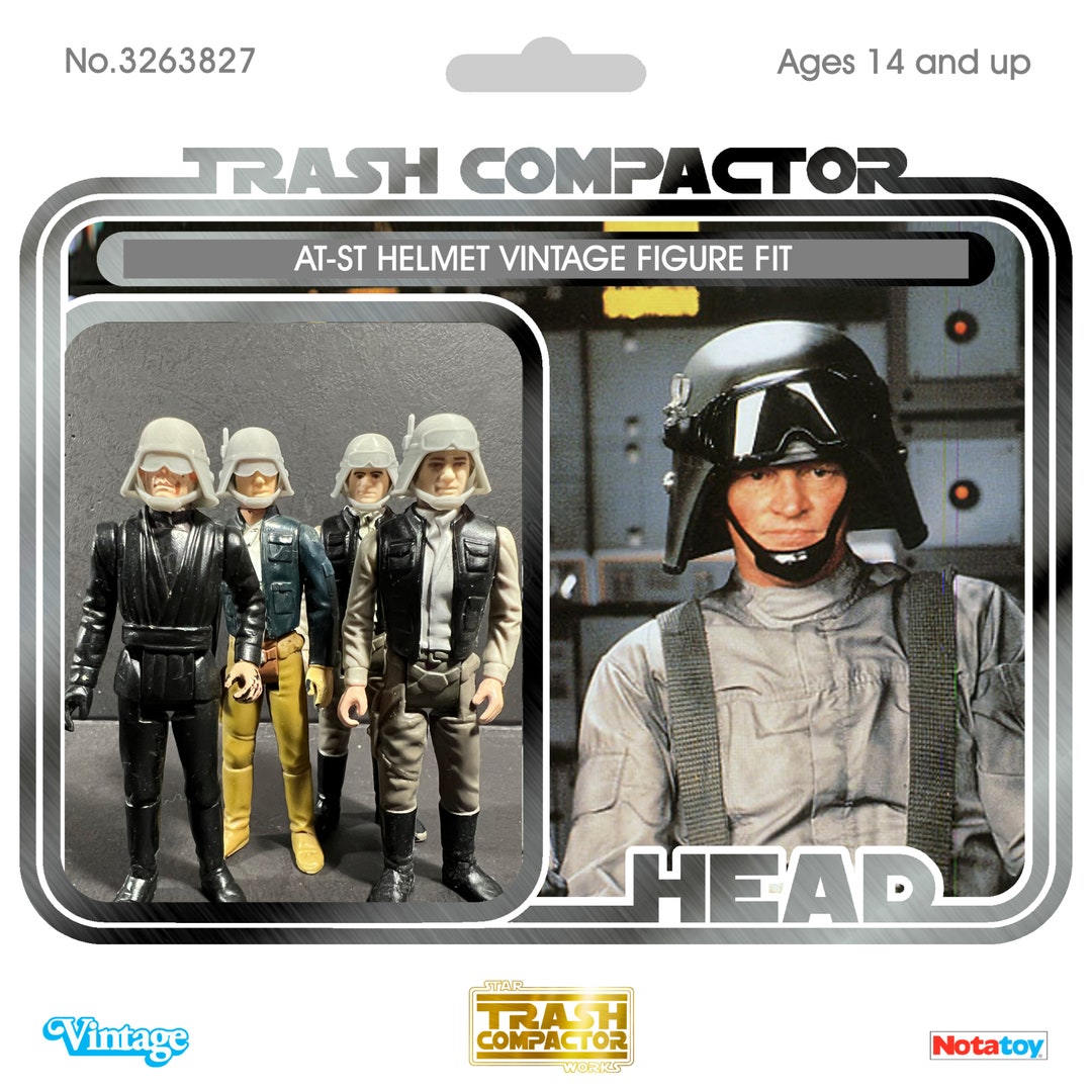 AT-ST Helmet (four Options) Vintage Fit Star Wars Custom (3.75 Scale ...