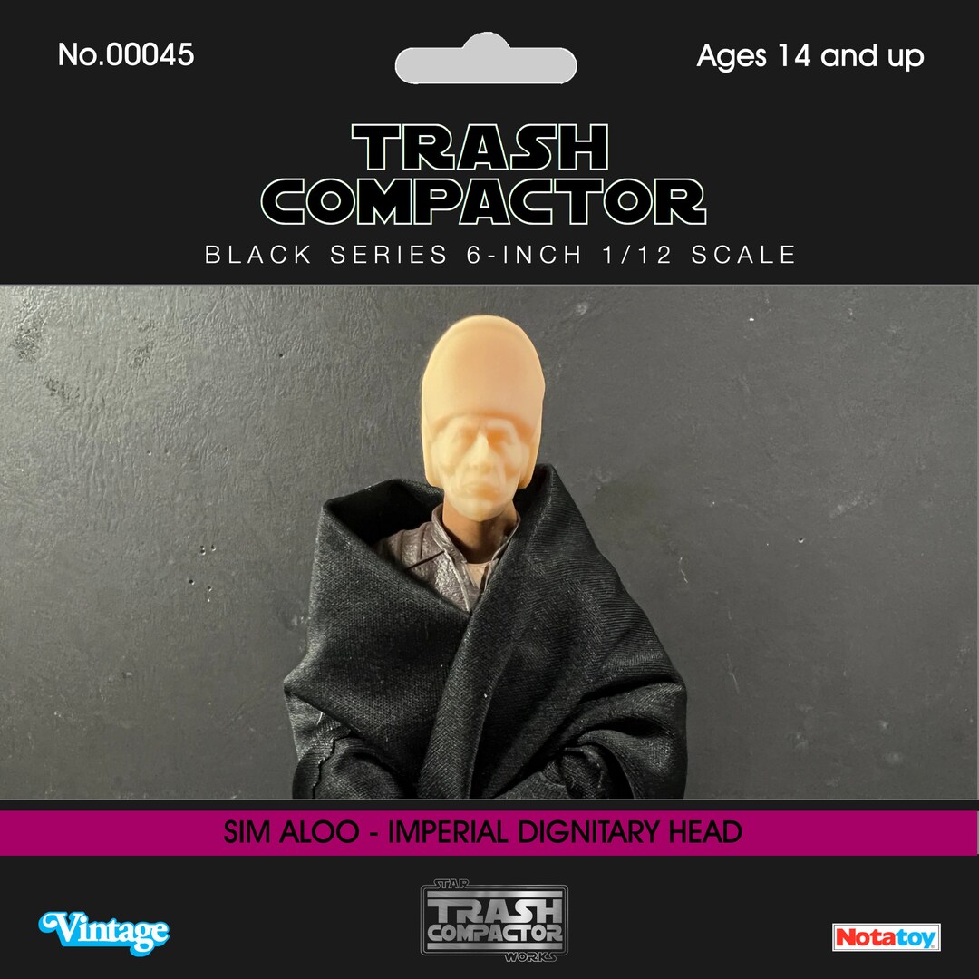 Sim Aloo - 3D Printed Head - 6 Inch Scale Star Wars Custom - Etsy