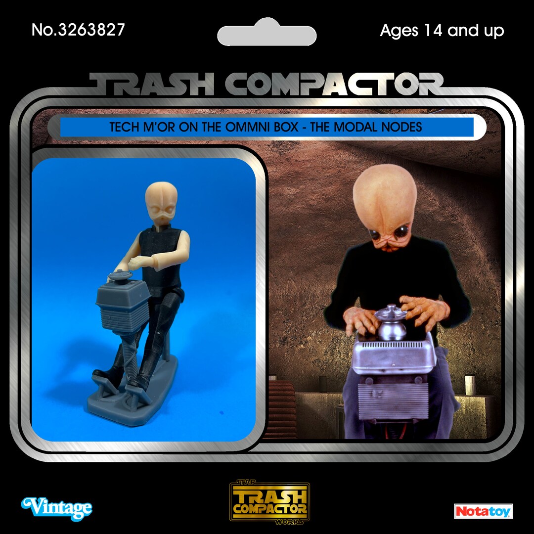 Tech M'or- Modal Nodes - 3D Printed Star Wars Figure Kit - Etsy