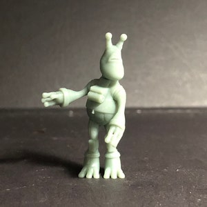 Colonel Meebur Gascon Figure - 3D Printed Model Kit- Vintage-style Star ...