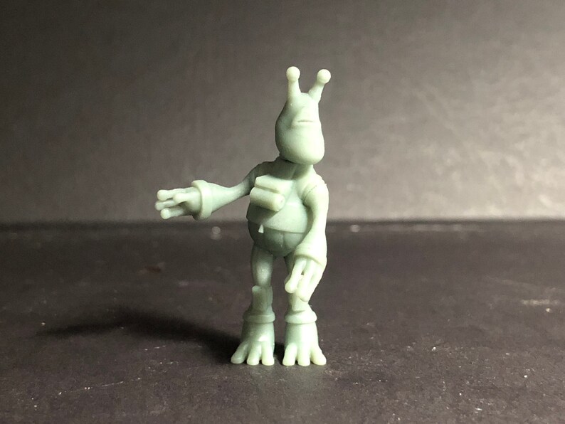 Colonel Meebur Gascon Figure - 3D Printed Model Kit- Vintage-style Star ...