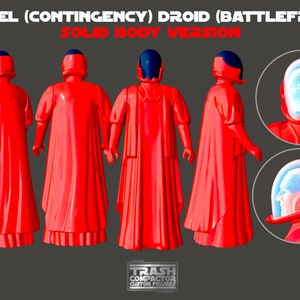 Sentinel (contingency) Droid (solid Body Version) - 3D Printed Model ...
