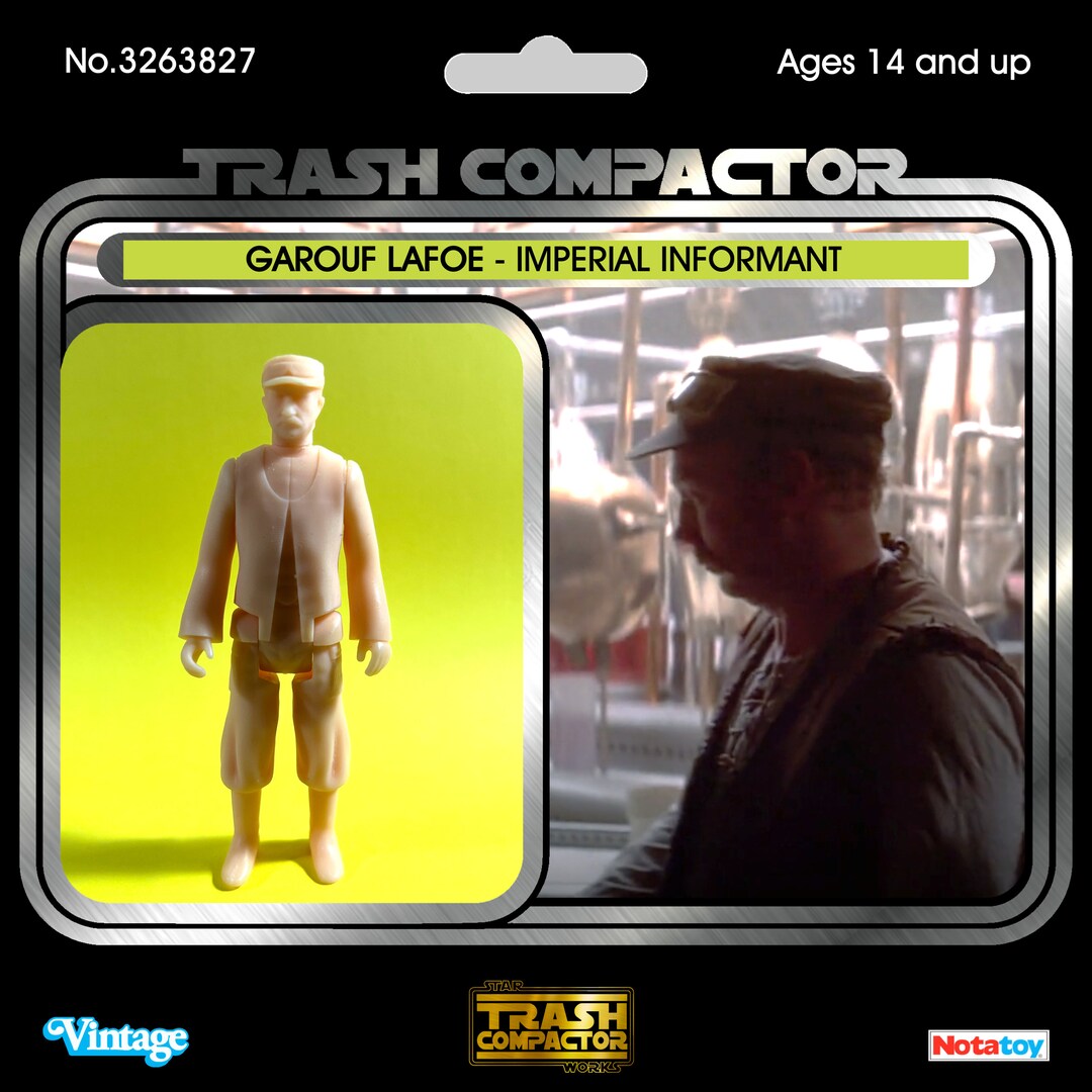 Garouf Lafoe - Imperial Informant - 3D Printed Model Kit- Vintage-style ...
