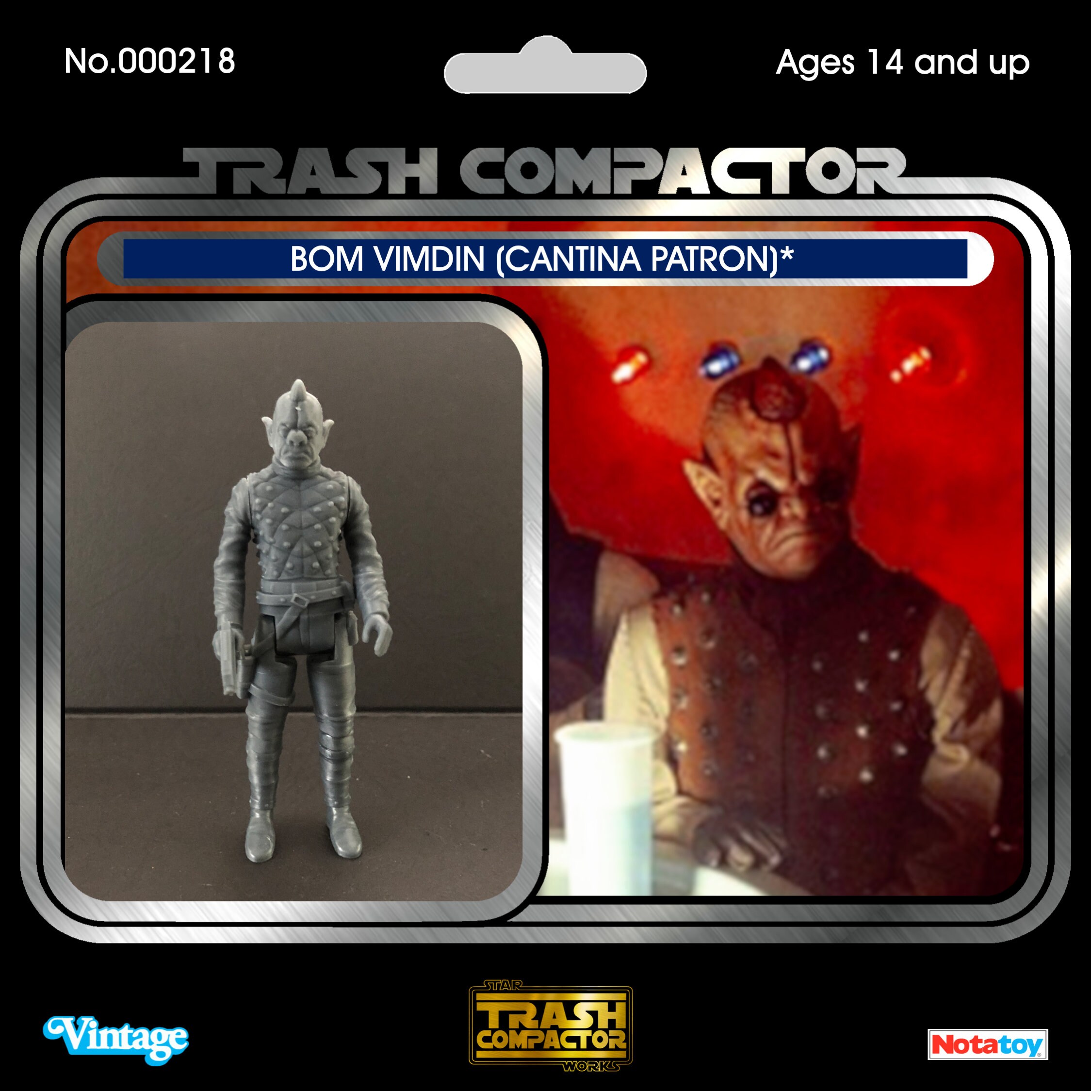 Bom Vimdin cantina Patron 3D Printed Model Kit | Etsy