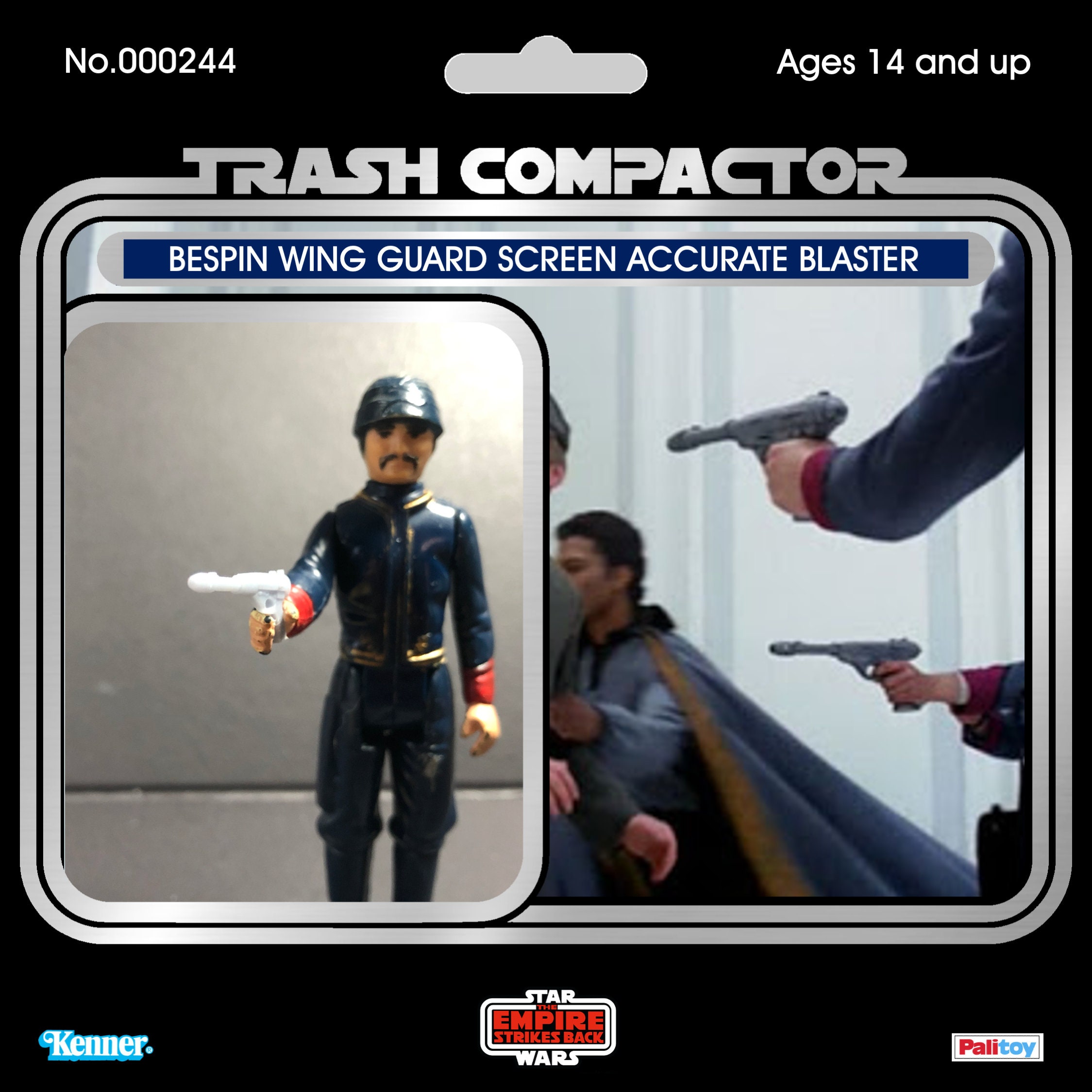 Bespin Wing Guard Relby K-23 blaster pistol. Screen Accurate. | Etsy