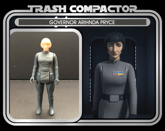 Governor Arihnda Pryce - 3D Printed Model Kit- Vintage-style Star Wars ...