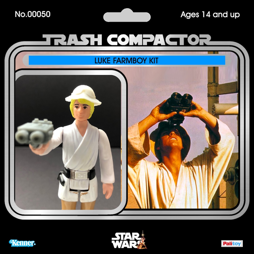 Luke Farmboy Kit- Vintage-style Star Wars Custom - Etsy