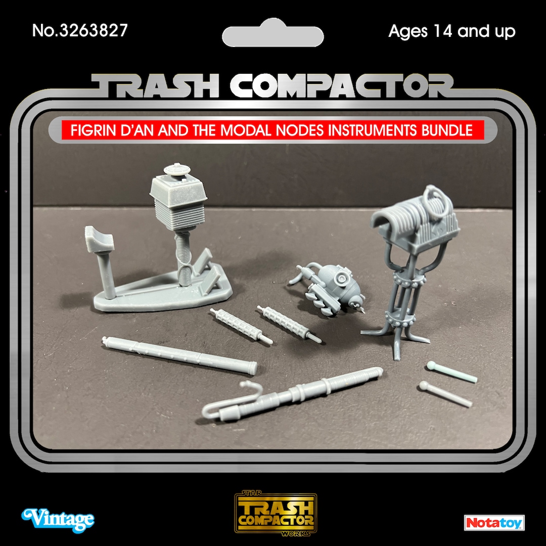 The Modal Nodes Instruments - (bundle) 3D Printed Model Kit- Vintage ...