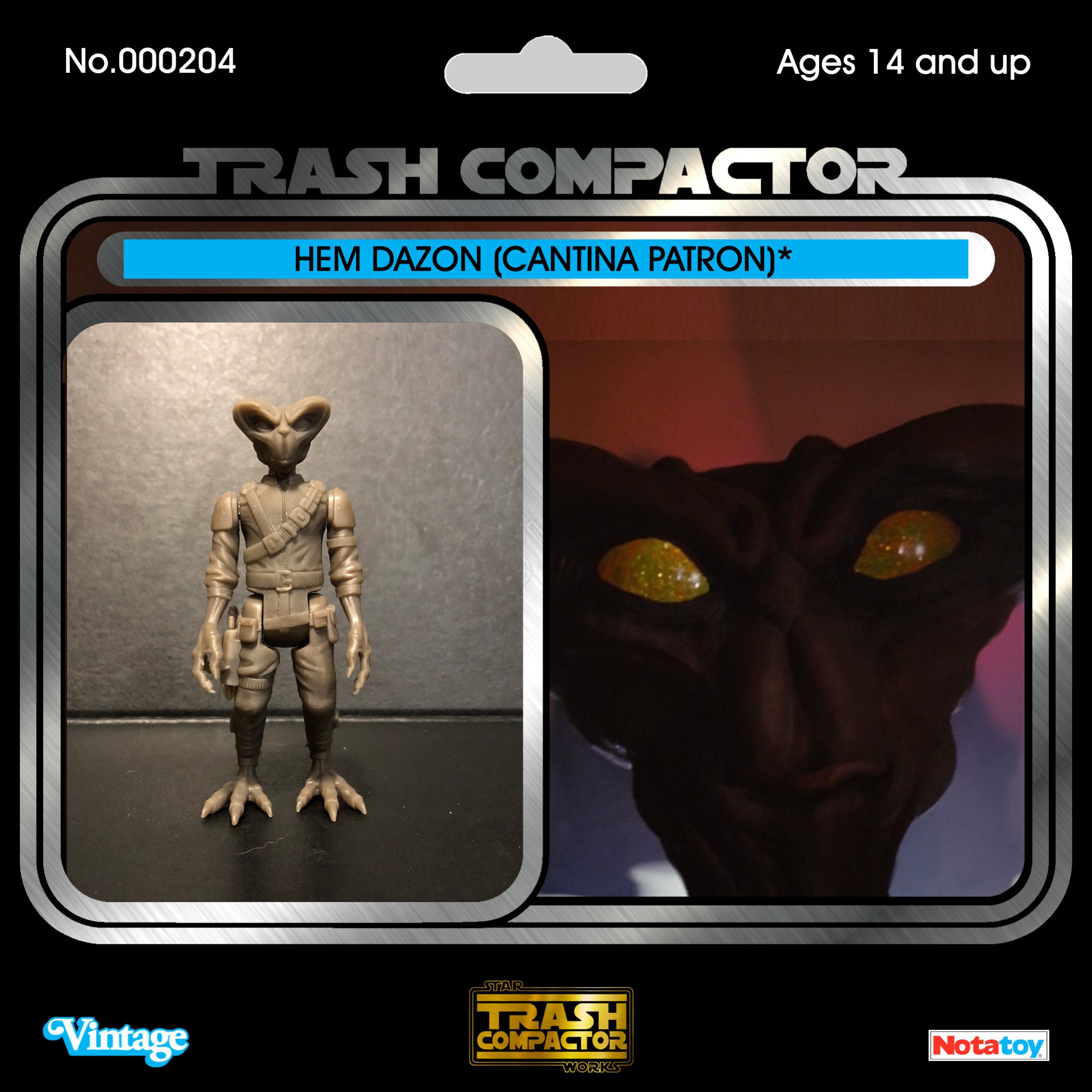 Toys Dolls & Action Figures Hem Dazon V2-3D Printed Model Kit Cantina ...